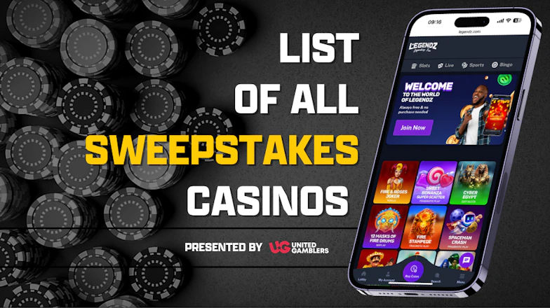 List of All 270+ Sweepstakes Casinos (Updated Jun 2026)