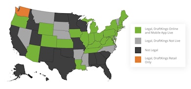 List of All States Where DraftKings is Legal (Jun 2025)