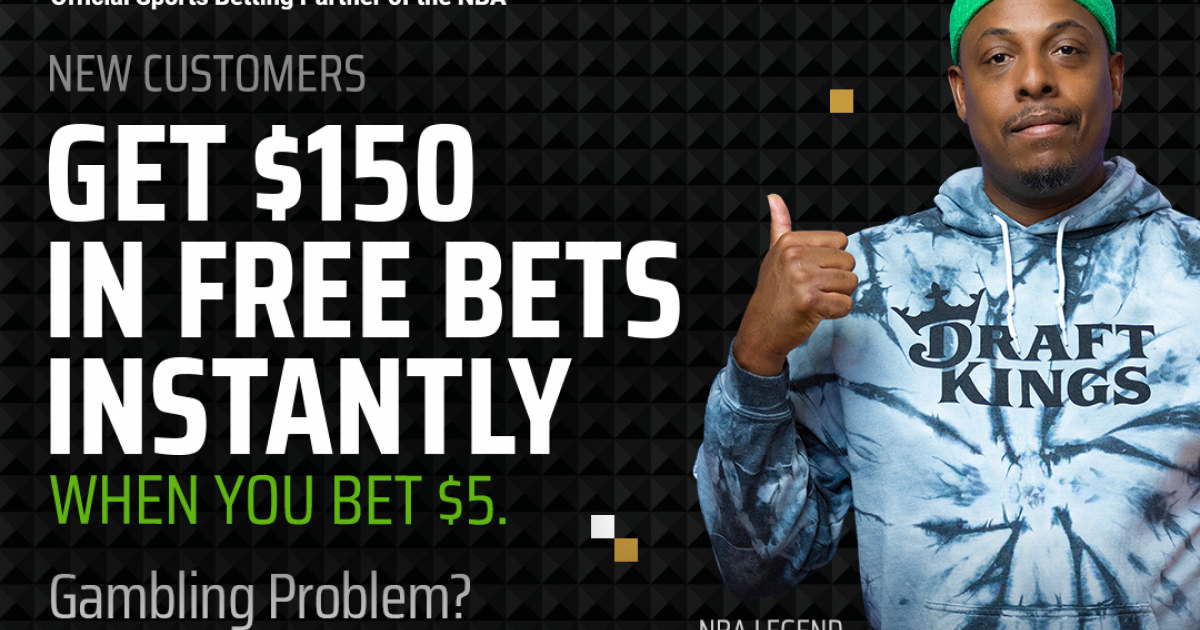 DraftKings NBA Finals Promo - Bet $5 Get $150 in Free Bets!
