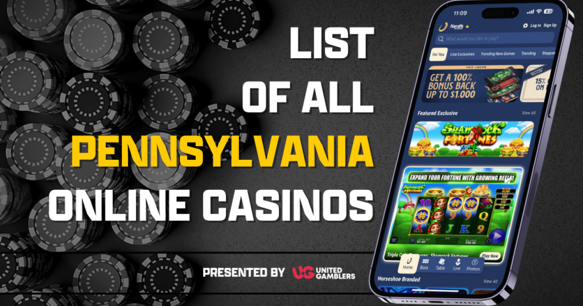 List of All 21 PA Online Casinos | New Sites & Apps May 2026